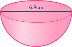 Surface Area of a Hemisphere - Math Steps, Examples & Questions