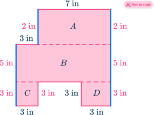 Area of Irregular Shapes - Math Steps, Examples & Questions