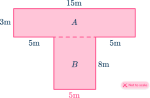 Area of Irregular Shapes - Math Steps, Examples & Questions
