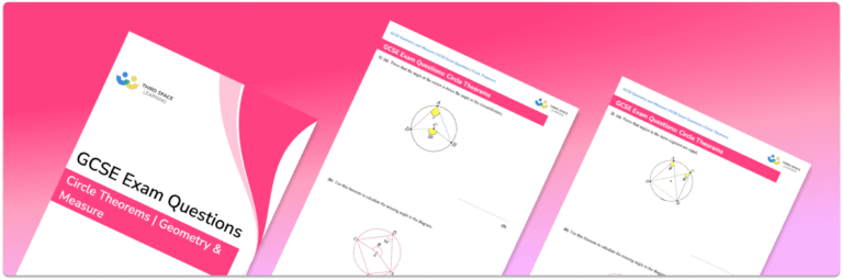 Circle Theorems Exam Questions - GCSE Maths [FREE]