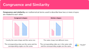 Congruence And Similarity - Math Steps, Examples & Questions