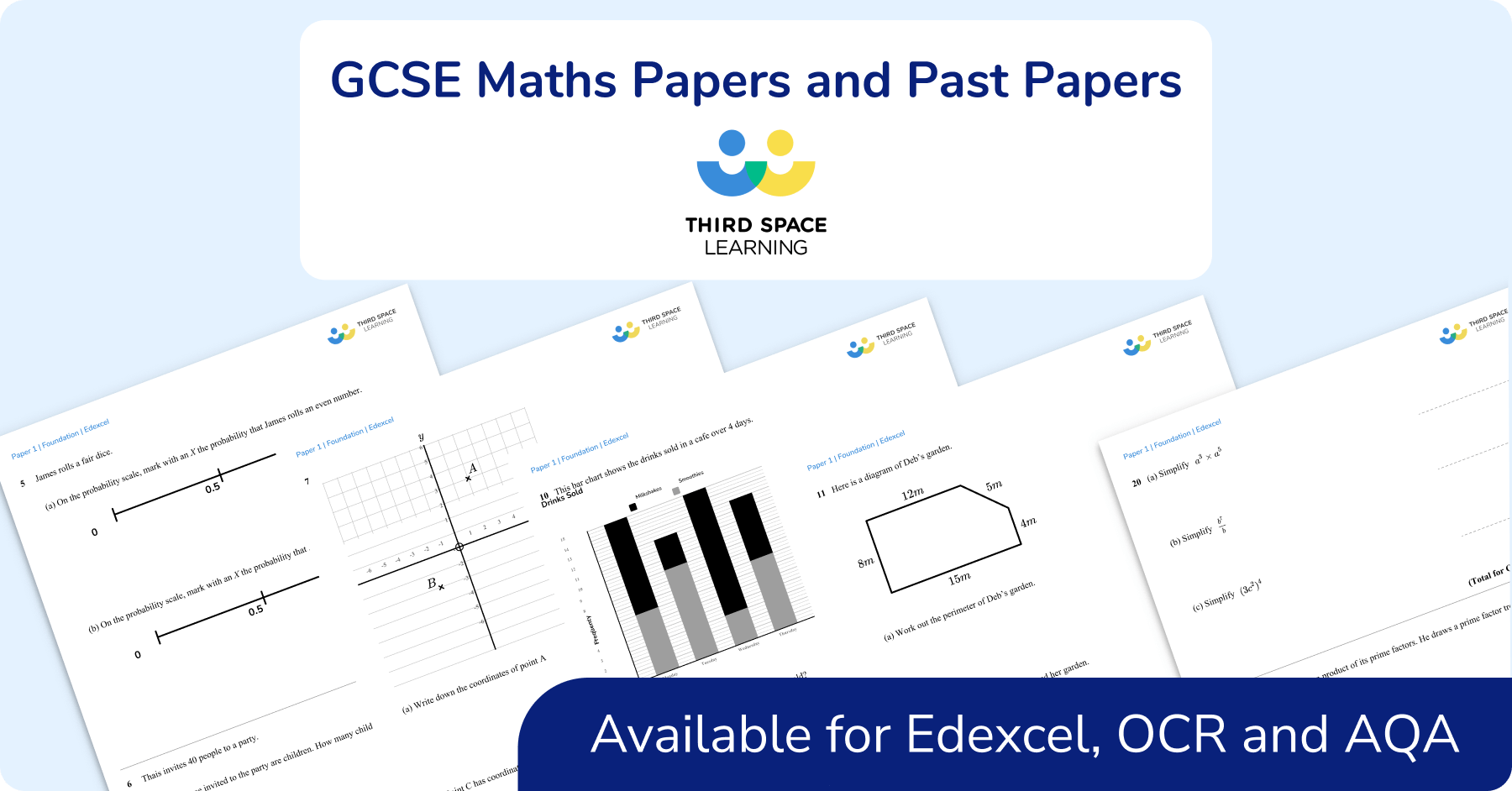 GCSE Maths Papers & Past Papers [FREE] - Third Space Learning