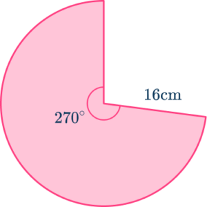 Perimeter of a Sector - Math Steps, Examples & Questions
