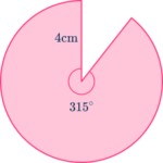 Perimeter of a Sector - Math Steps, Examples & Questions