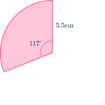 Perimeter of a Sector - Math Steps, Examples & Questions