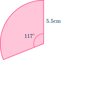 Perimeter of a Sector - Math Steps, Examples & Questions