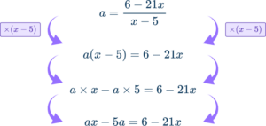 Rearranging Equations - Math Steps, Examples & Questions