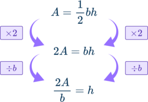 Rearranging Equations - Math Steps, Examples & Questions
