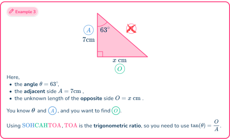 Trig Formulas - Math Steps, Examples & Questions