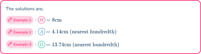 Trig Formulas - Math Steps, Examples & Questions