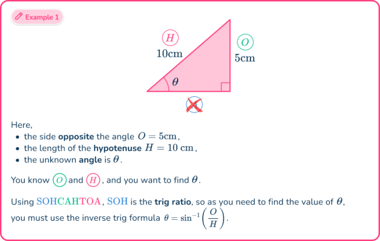 Trig Formulas - Math Steps, Examples & Questions