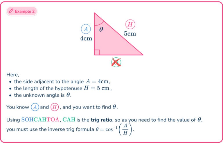 Trig Formulas - Math Steps, Examples & Questions