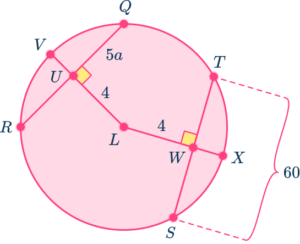 Circle Chord Theorems - Math Steps, Examples & Questions
