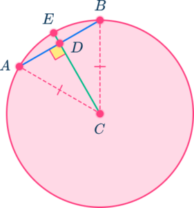 Circle Chord Theorems - Math Steps, Examples & Questions