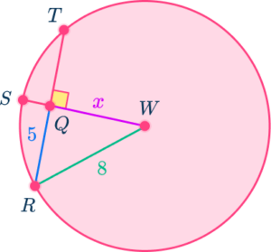 Circle Chord Theorems - Math Steps, Examples & Questions