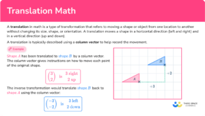 Translation Math - Math Steps, Examples & Questions