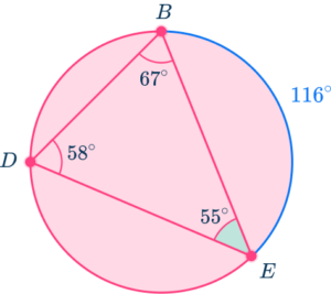 Subtended - Math Steps, Examples & Questions