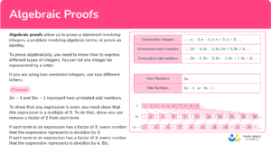 Algebraic Proofs - Math Steps, Examples & Questions