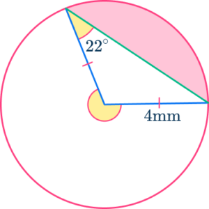 Area of a Segment of a Circle - Math Steps, Examples & Questions
