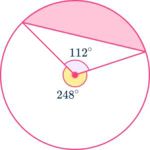Area of a Segment of a Circle - Math Steps, Examples & Questions