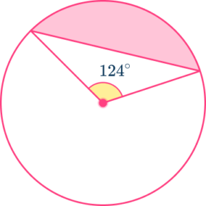 Area of a Segment of a Circle - Math Steps, Examples & Questions