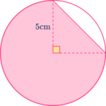 Area of a Segment of a Circle - Math Steps, Examples & Questions