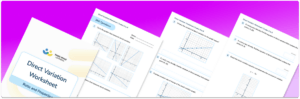 [FREE] Direct Variation Worksheet