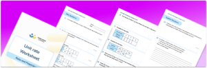[FREE] Unit Rate Worksheet