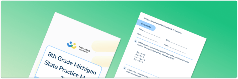 [FREE] 8th Grade Michigan M-STEP Practice Test
