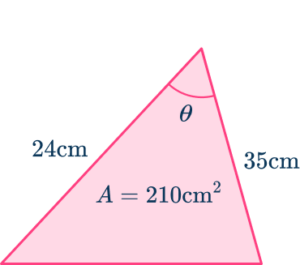 Trig Formula for Area of a Triangle - Math Steps, Examples & More!