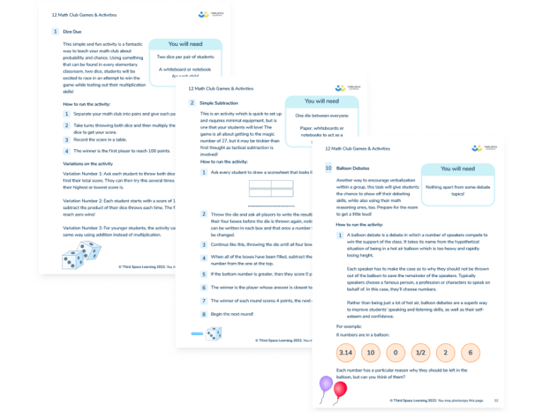 Math Games For Grade 4: Fun Activities (No Screens Required!)
