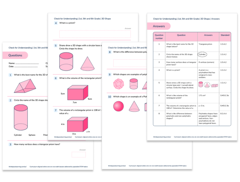 What Are Vertices, Faces And Edges? A Guide For Teachers