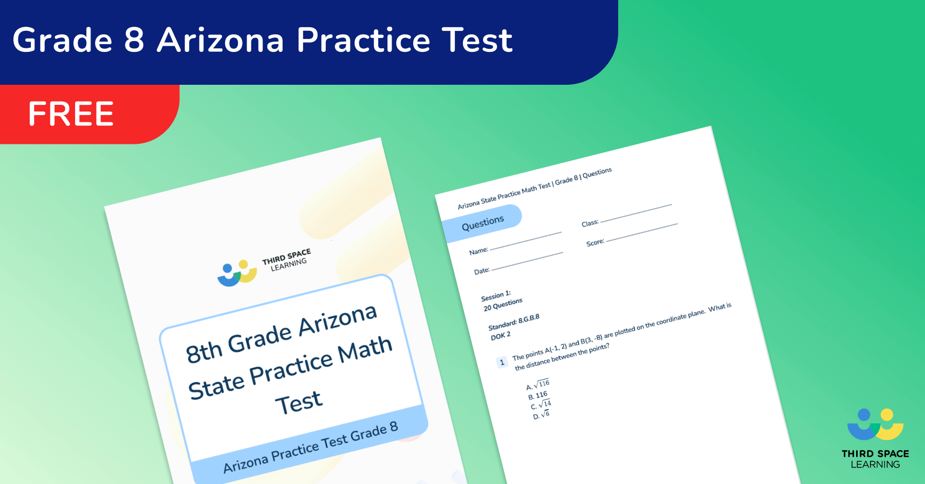 [FREE] 8th Grade Arizona AASA Practice Test