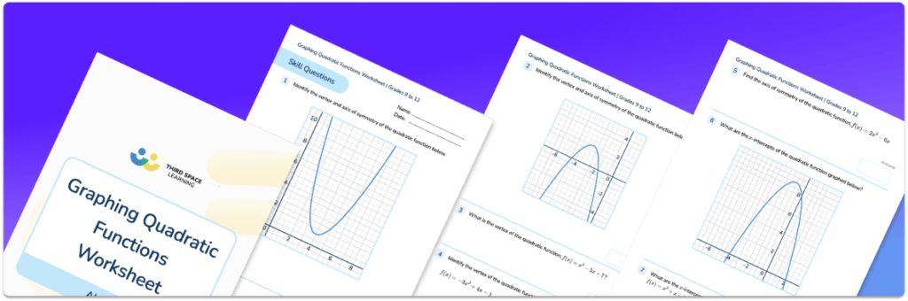 [FREE] Graphing Quadratic Functions Worksheet