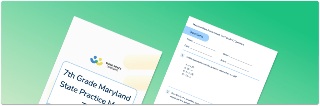 [FREE] 7th Grade Maryland MCAP Practice Test