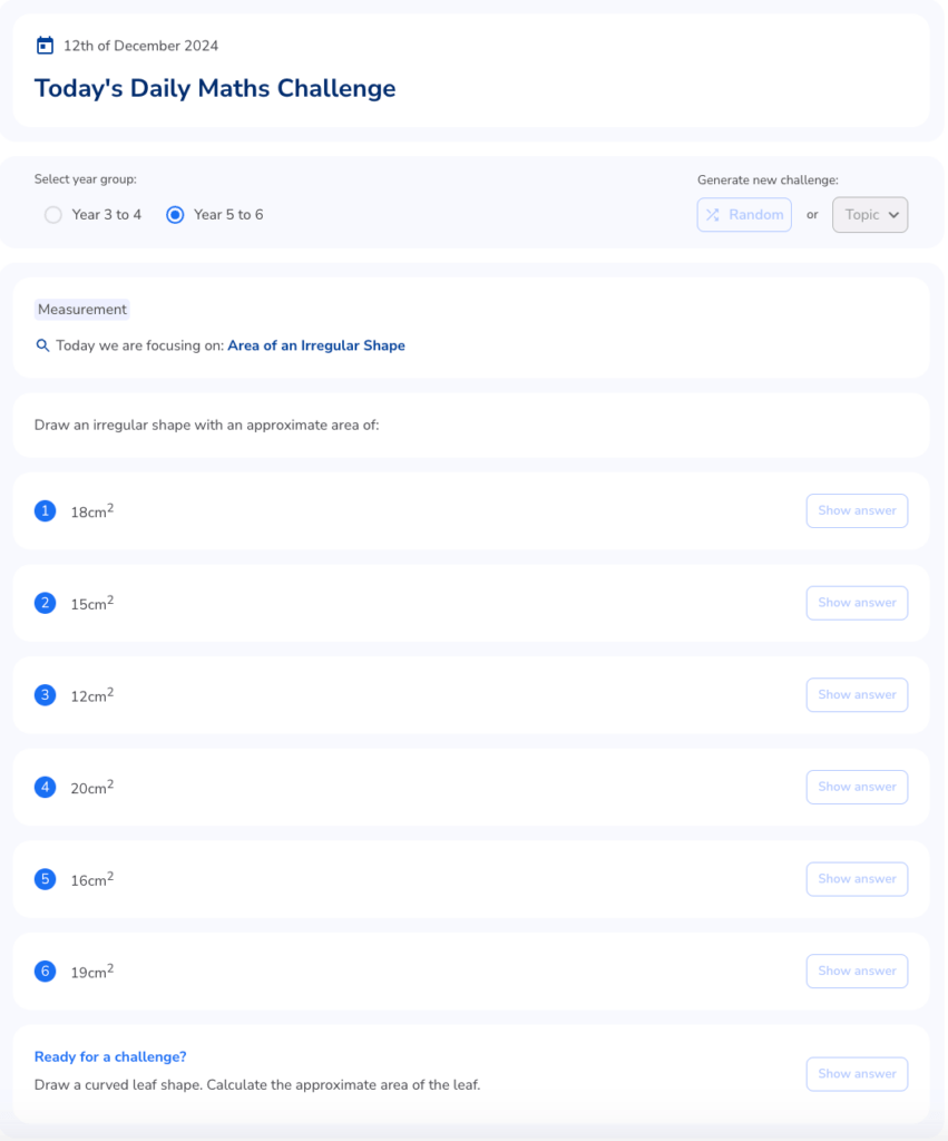 365 Starter Of The Day Activities