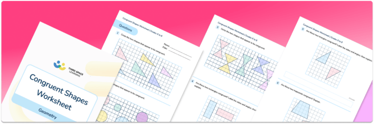 [FREE] Congruent Shapes Worksheet