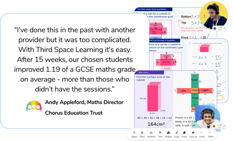 Online Maths Tutors For Schools - Maths Interventions - Third Space Learning