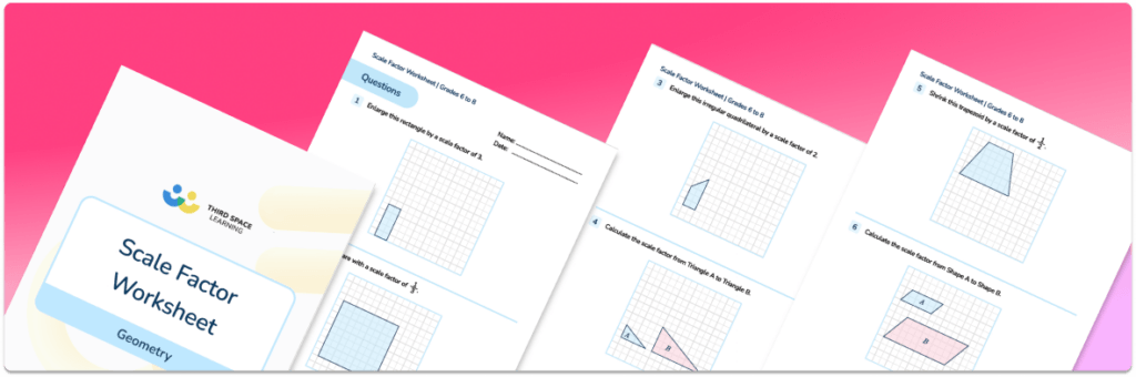 [FREE] Scale Factor Worksheet