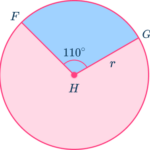 Sectors Arcs and Segments of a circle - Math Steps & More!