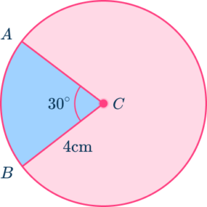Sectors Arcs and Segments of a circle - Math Steps & More!