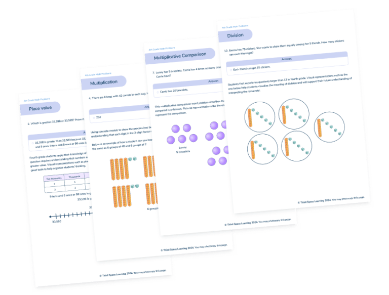25 Fun Math Problems For Elementary And Middle School