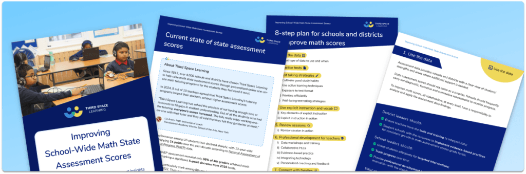 [FREE] Improving School-Wide Math State Assessment Scores