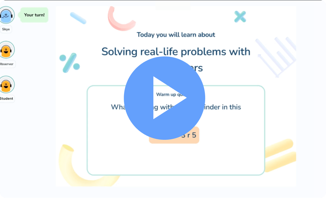 How Skye Personalizes Learning - Third Space Learning