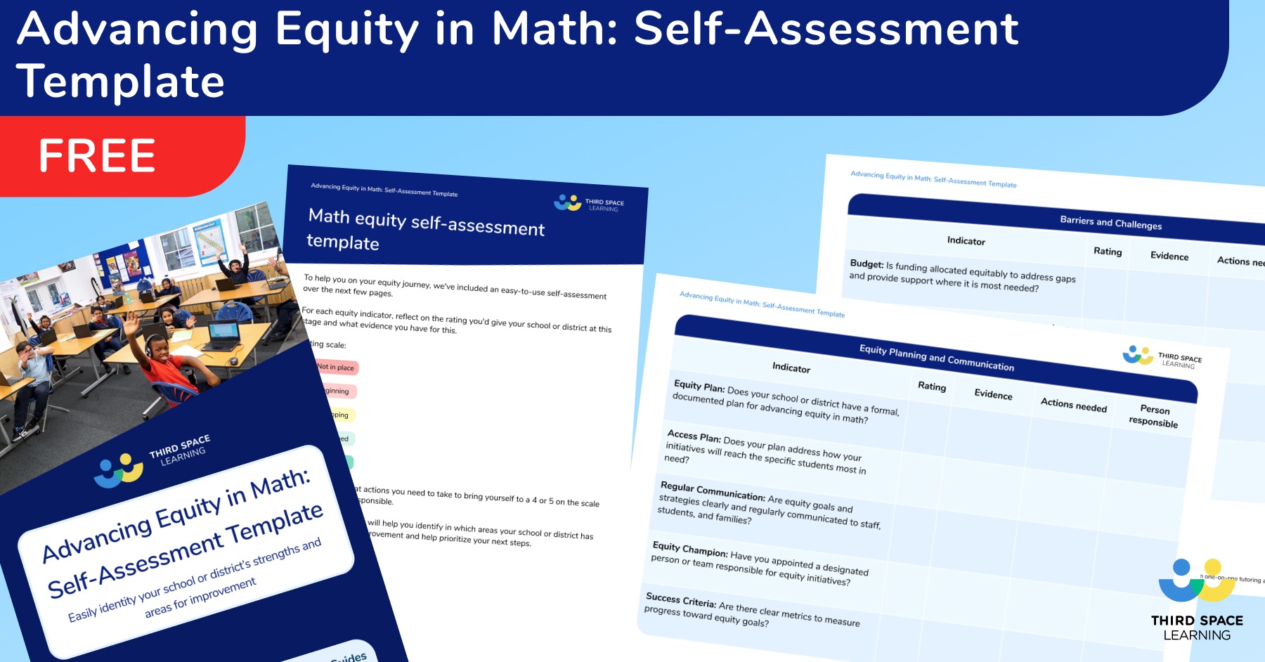 [FREE] Advancing Equity in Math: Self-Assessment Template