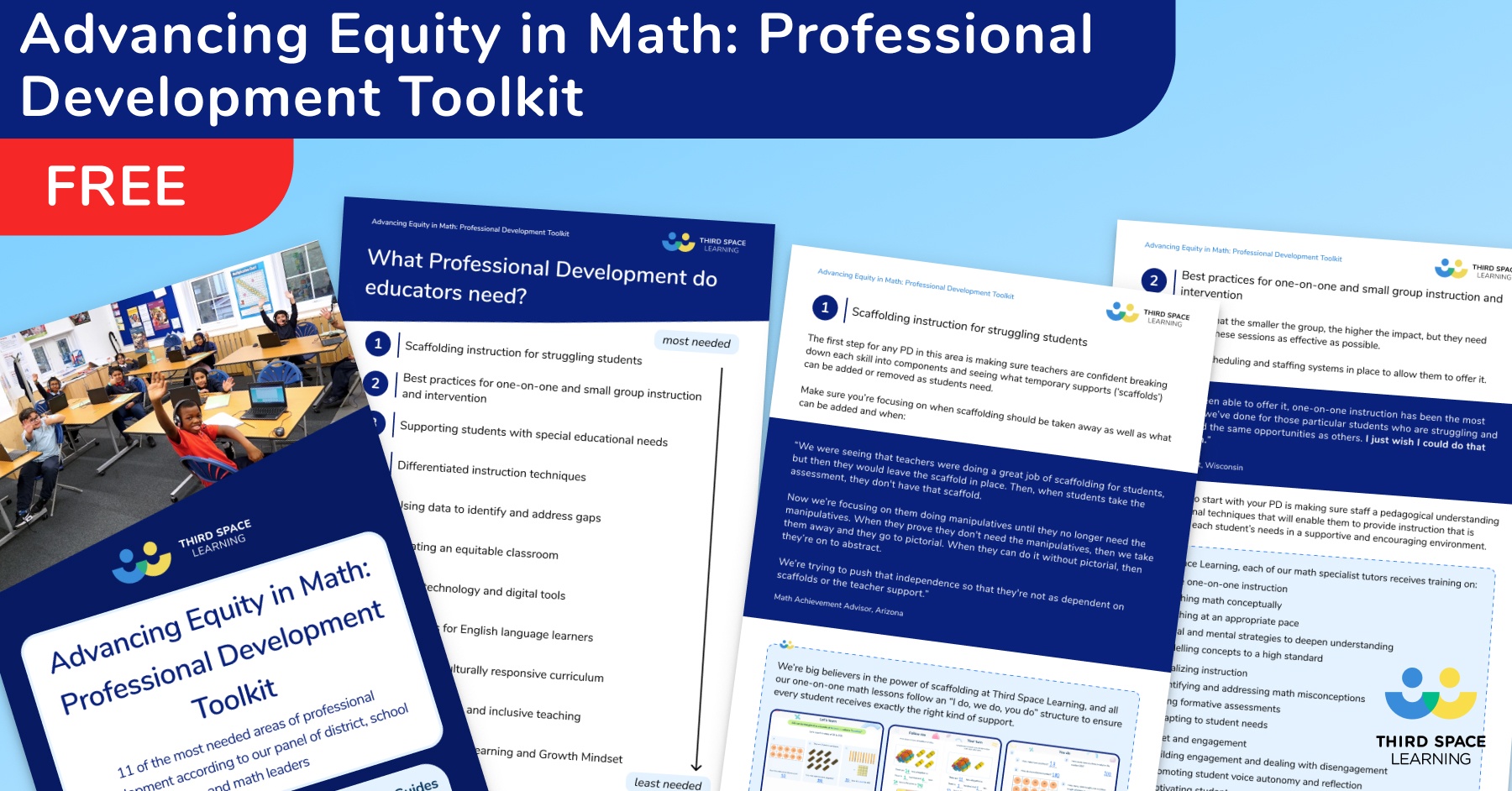 [FREE] Advancing Equity in Math: Professional Development Toolkit