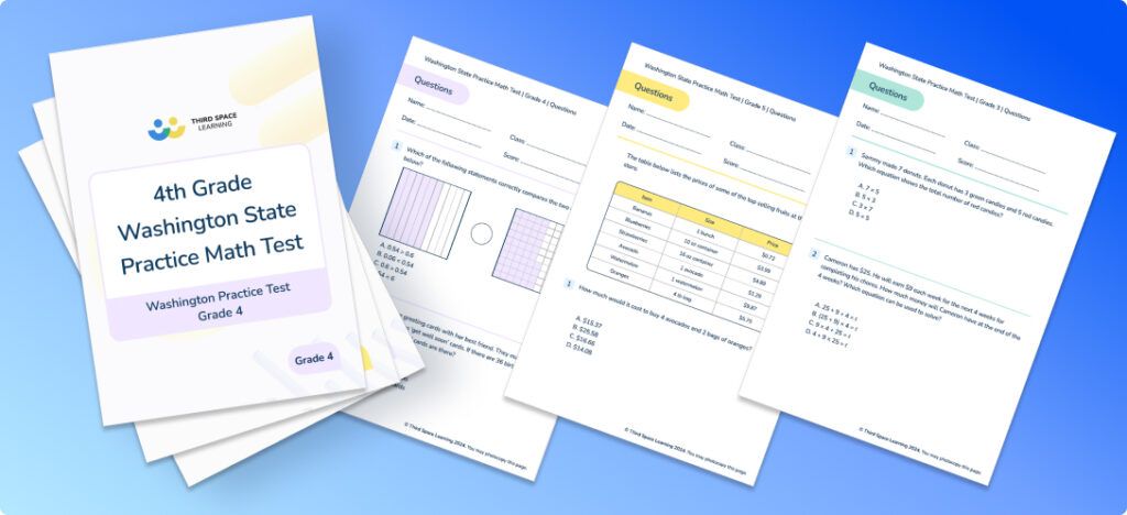 Washington SBA Practice Test - Third Space Learning
