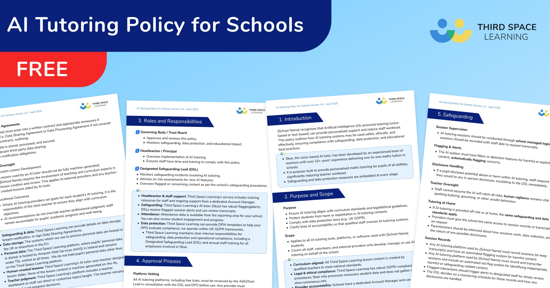 AI Tutoring Policy for Schools - Third Space Learning