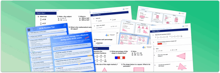GCSE Maths Starter Kit - Third Space Learning