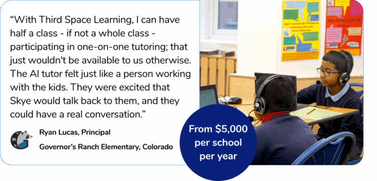 Math Tutoring Programs for Schools - Third Space Learning